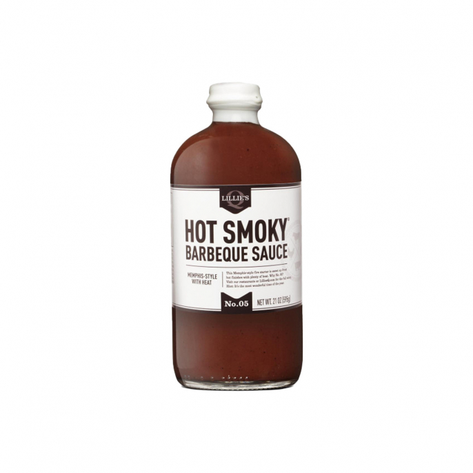 Sauce BBQ hot smocky 453g - Lillie's Q