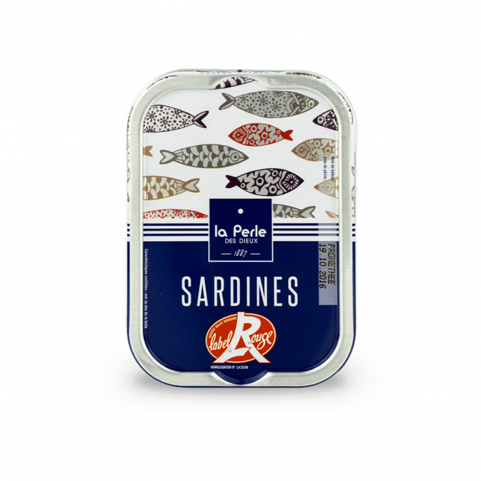 Sardines label rge 115g - La Perle des Dieux