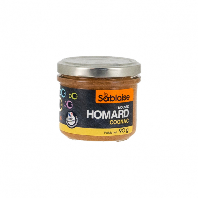 Mousse de homard au cognac 90g - La Sablaise