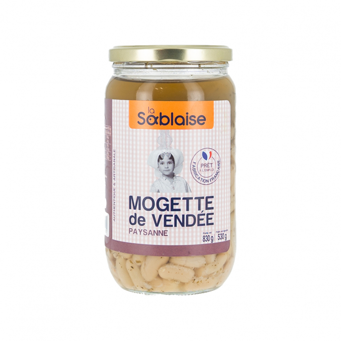 Mogettes de vendée à la paysanne 830 g - La Sablaise
