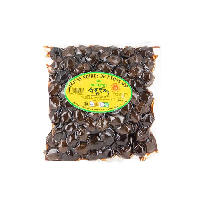 Olives de Nyons sachet 500g - Moulin Ramade