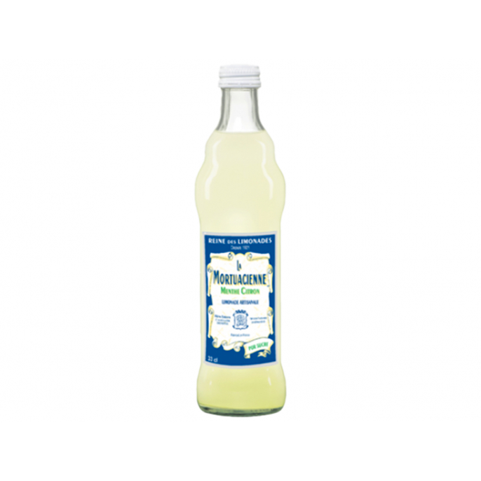 Limonade menthe citron 33cl - La mortuacienne