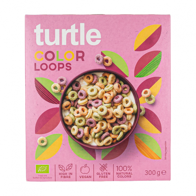 Céréales color loops 300g - Turtle