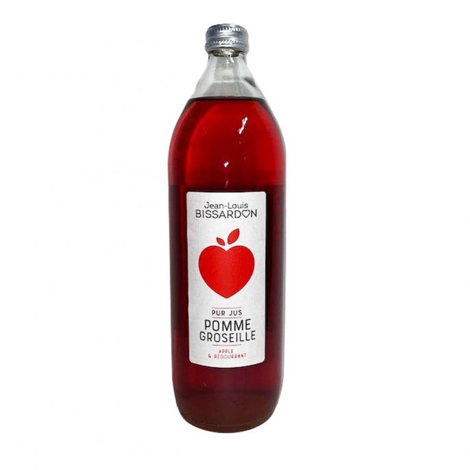 Jus de pomme groseille 100 cl - Bissardon