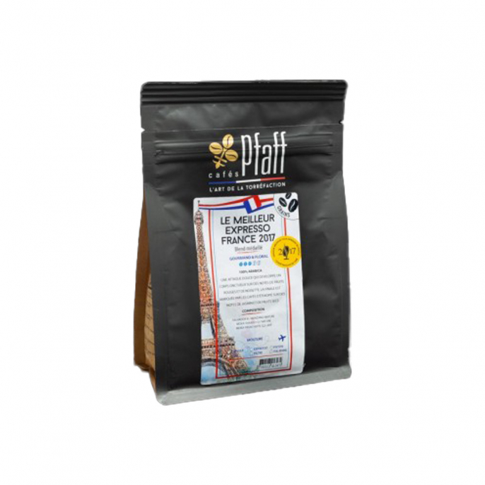 Café Meilleur expresso de France 2017 grains 250g - Pfaff