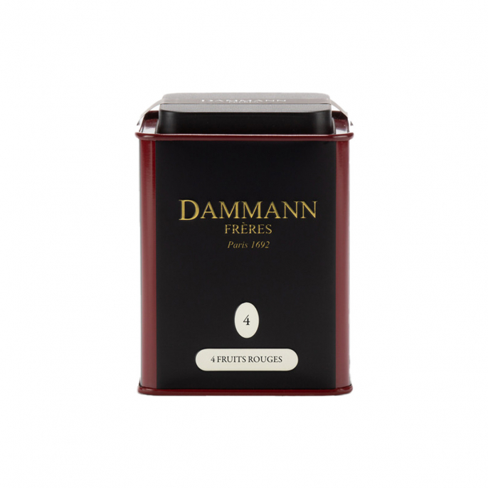 Thé 4 fruits rouges 100g - Dammann Frères